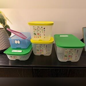 Tupperware | Kitchen | Tupperware Fridge Smart Storage Set Food Storage ...